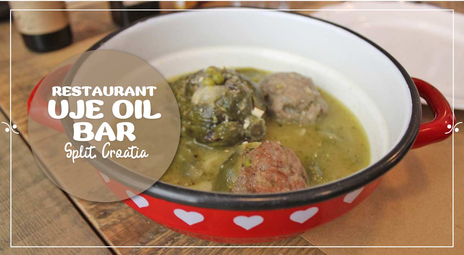 Restaurant Uje Oil Bar In Split, Croatia