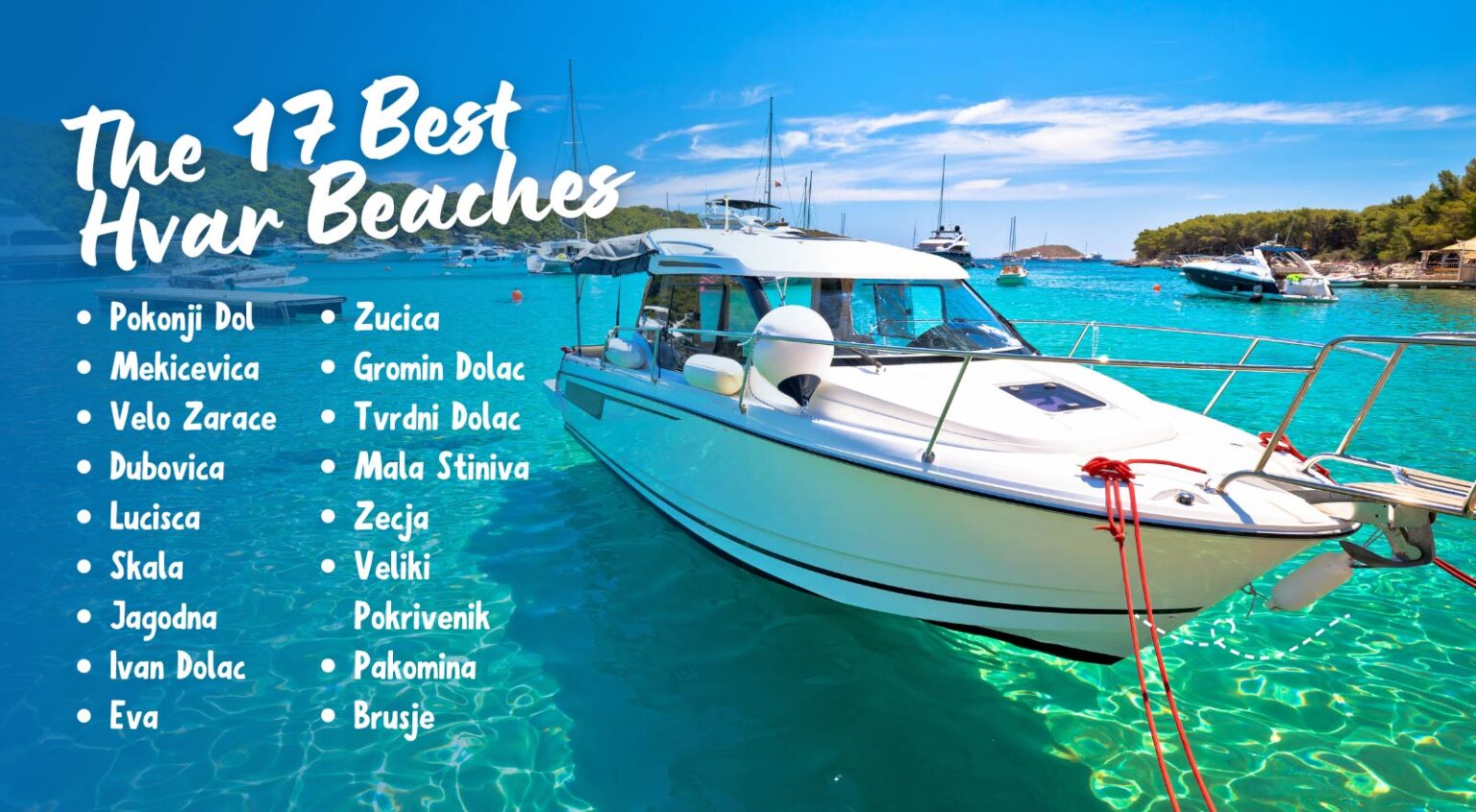 17 Best Beaches on Hvar Island, Croatia