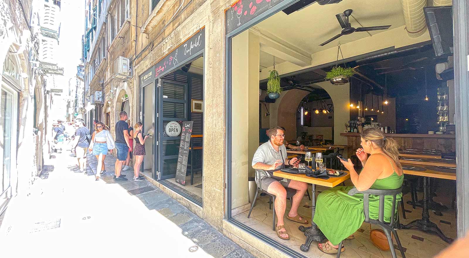 Zinfandel Food and Wine Bar In Split, Croatia