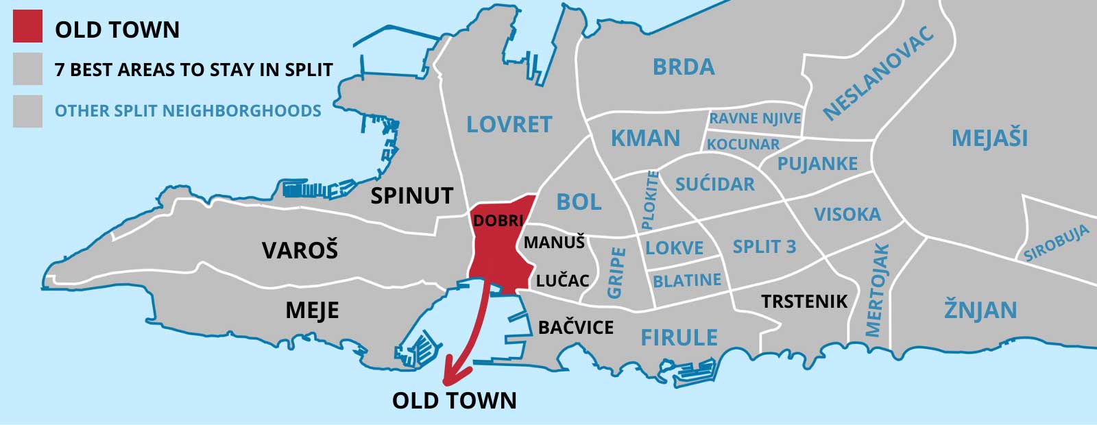 Where To Stay in Split, Croatia? Best Areas and Hotels