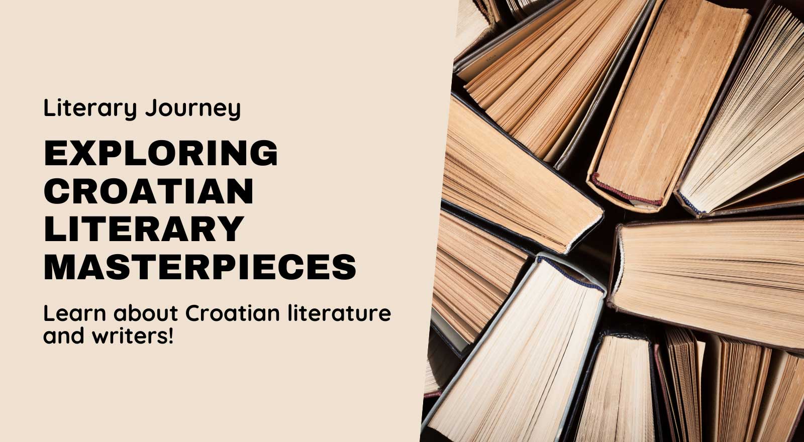 Croatian Literature, Croatian Writers and Important Books